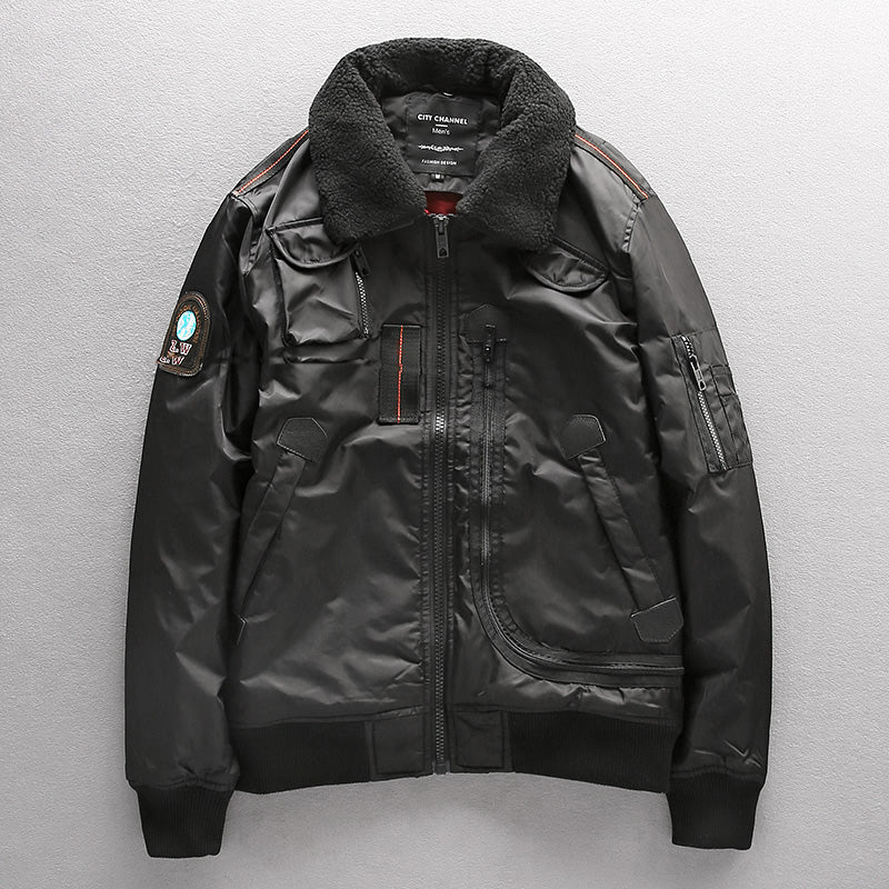 CITY CHANNEL XW DESIGN UNIQUE COLLECTION MULTI POCKET JACKET CITY CHANNEL XW DESIGN UNIQUE COLLECTION MULTI POCKET JACKET